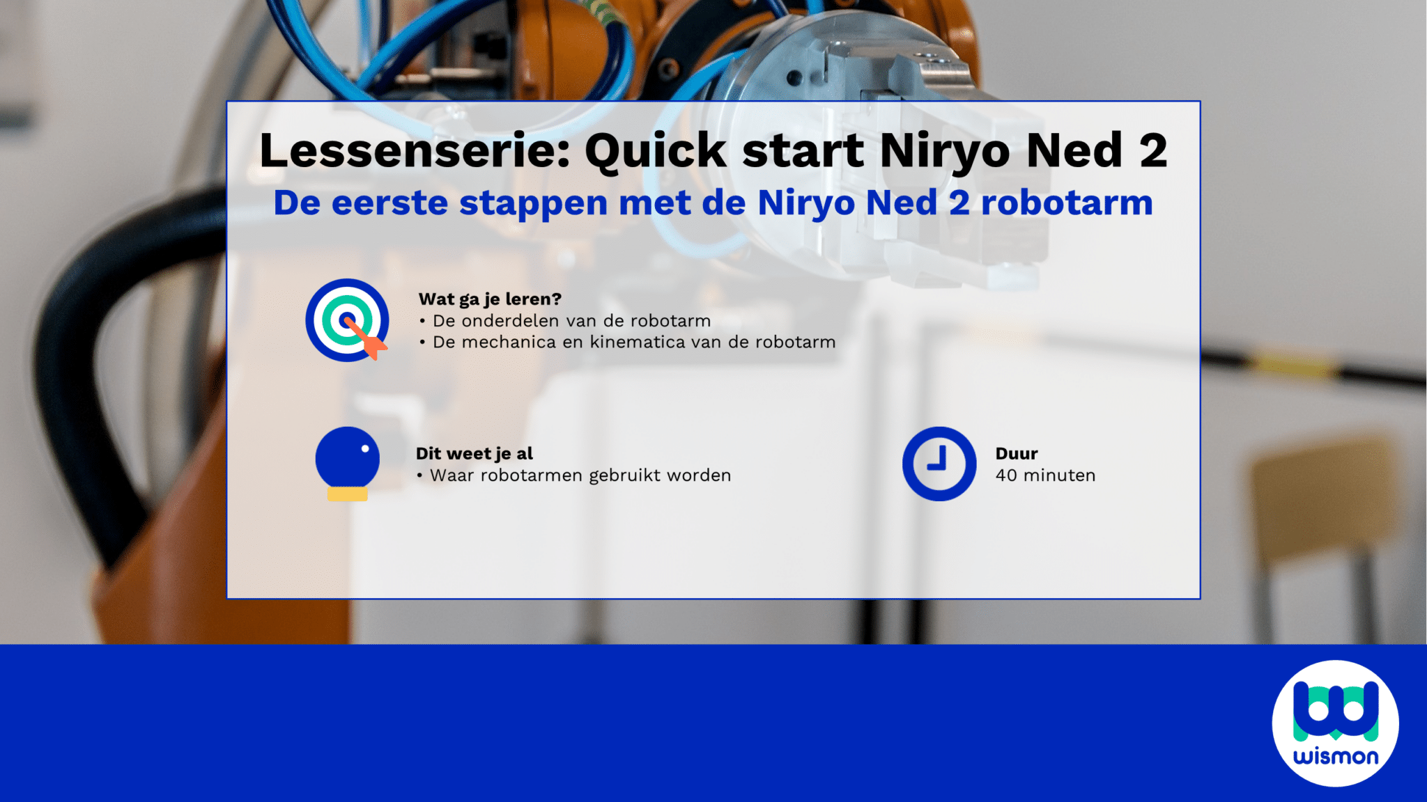 De Niryo Ned 2 ontdekken - Leapo